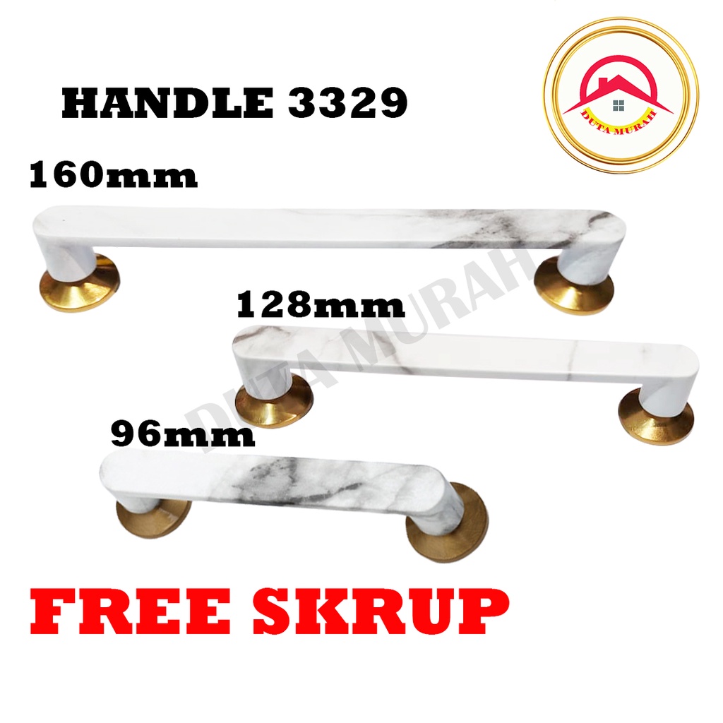 Jual Handle Lemari 3329 Marmer Tarikan Marmer Handel Laci Pintu Lemari ...