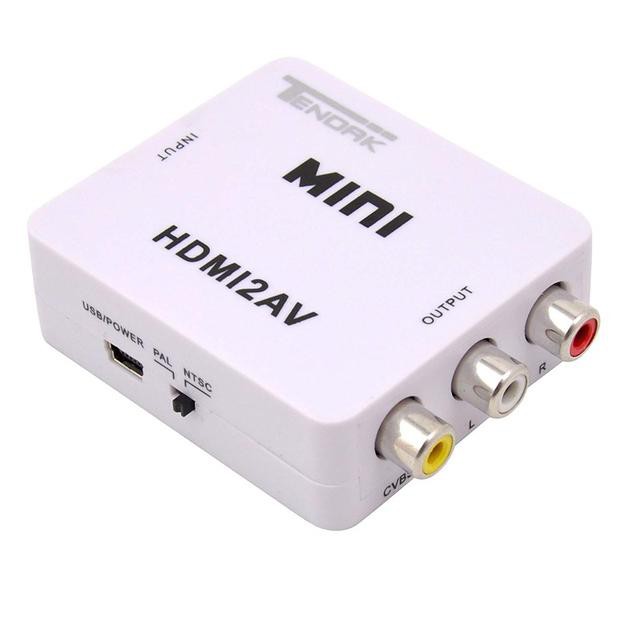 Jual HDMI To AV 1080P RCA CVBS Adapter Mini HDMI2AV Converter Box ...