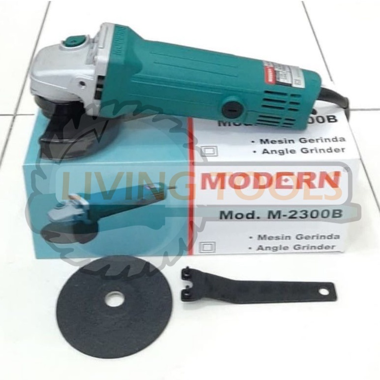 Jual Gerinda Tangan 4inch Modern M-2300B Angle Hand Grinder MODERN ...