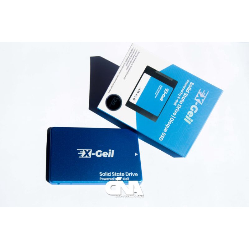 Jual SSD SATA 2,5 Inch X-GEIL original Alumunium case cover 128Gb/256Gb ...