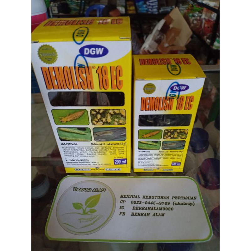 Jual insektisida obat hama Demolish 200 ml | Shopee Indonesia