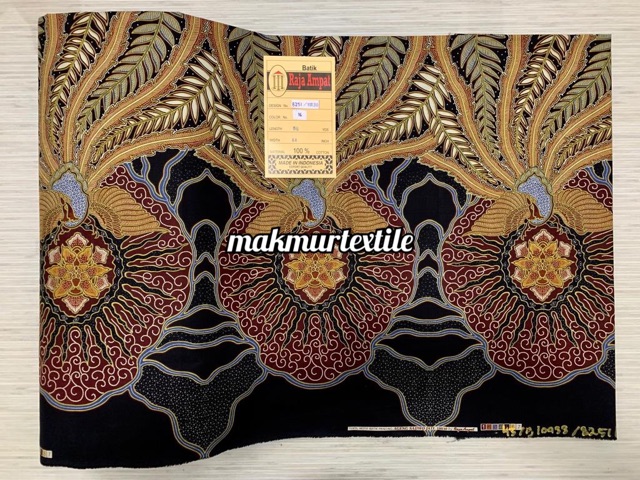 Jual Kain batik katun Raja Ampat Ageng Sajiwo Jati #10030 / batik Raja ...