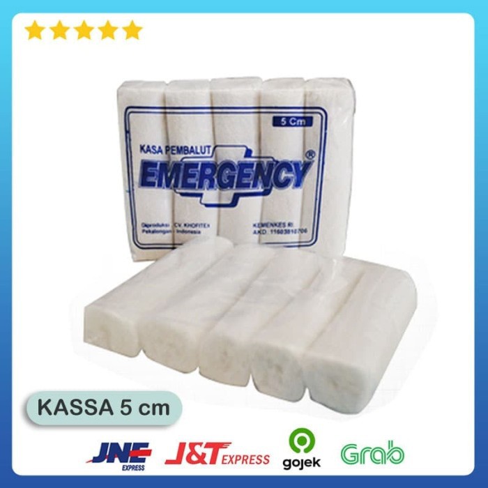 Jual Kassa Perban Gulung 5 cm - Perban Pembalut Luka Kasa p3k | Shopee ...