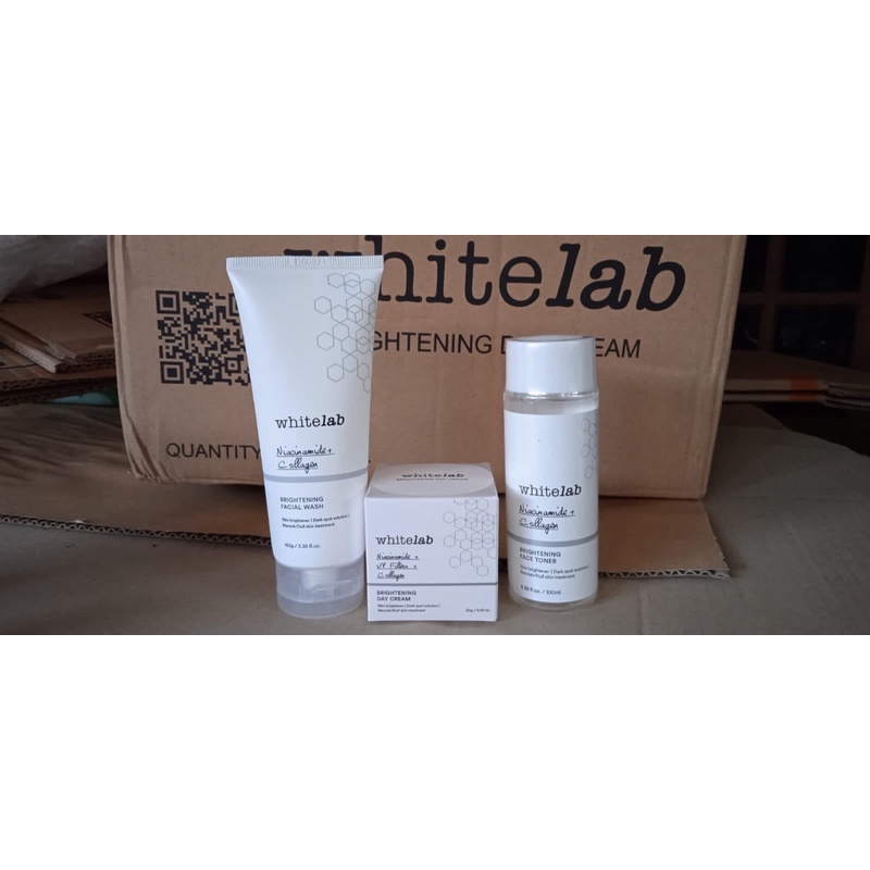 Jual Whitelab Brightening Series Paket Lengkap | Whitelab Brightening ...