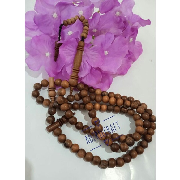 Jual tasbih kayu stigi laut /santeki 8mm | Shopee Indonesia