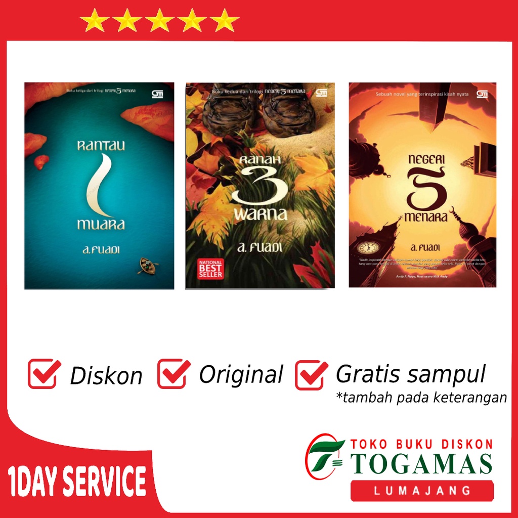 Jual RANTAU 1 MUARA - NEGERI 5 MENARA - RANAH 3 WARNA : AHMAD FUADI ...