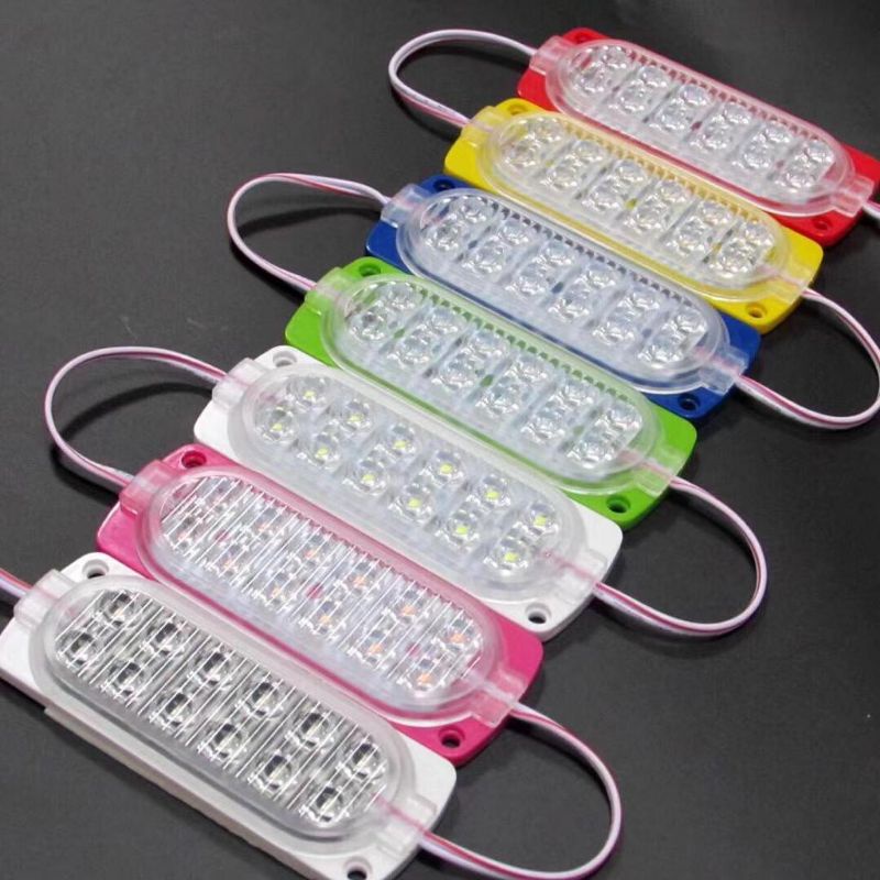 Jual Lampu modul LED /papan 12mata LED lampu kolong 12volt 24volt ...