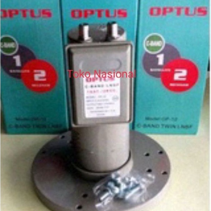 Jual LNB C Band Single, Dual Output /Dual Receiver/Dual TV Optus ...