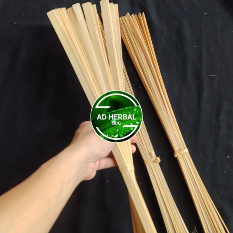 Jual Iratan Bambu Bahan Kerajinan Anyaman 1 Ikat Isi 100 Pcs | Shopee ...