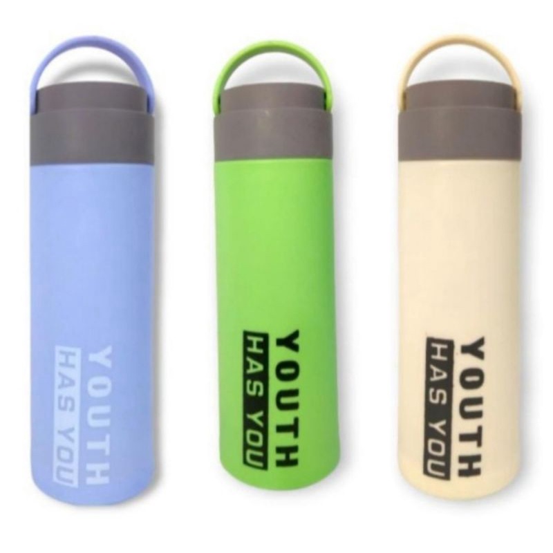 Jual Botol minum kaca/Botol youth 450ml | Shopee Indonesia