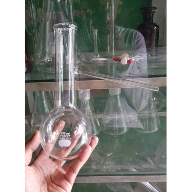 Jual Distiling flask 250ml pyrex,labu destilasi | Shopee Indonesia