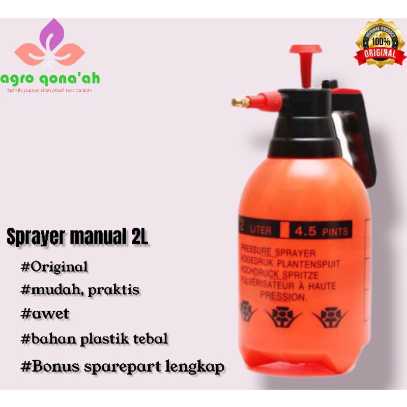 Jual sprayer pompa manual 2 liter | Shopee Indonesia