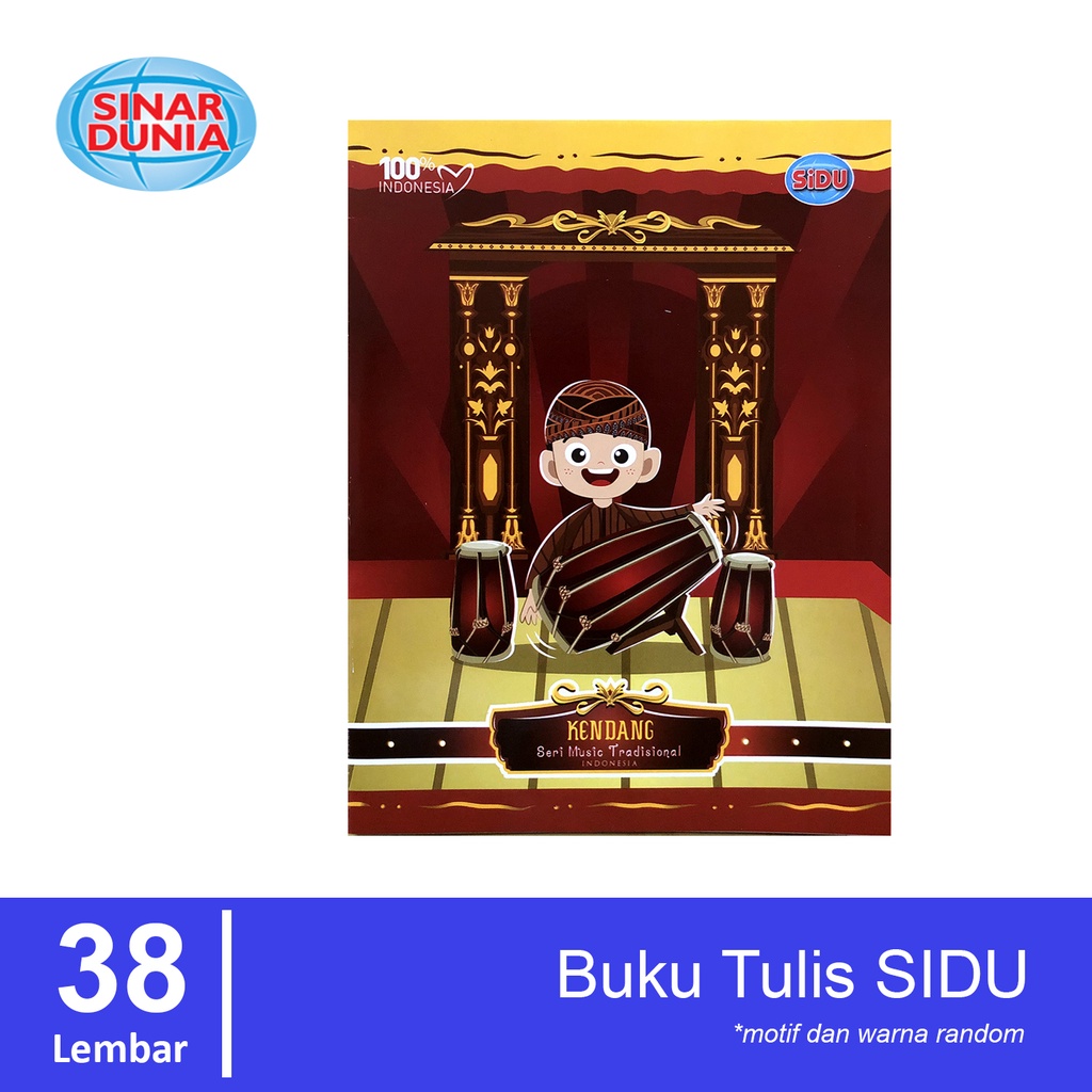 Jual Buku Tulis SIDU / SINAR DUNIA 32/38/58 Lembar (Harga Ecer ...