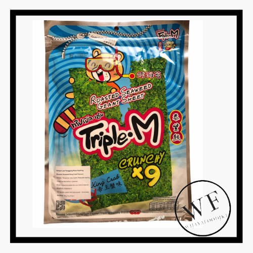 Jual Triple M Roasted Seaweed King Crab/ Snack Rumput Laut 45grm ...