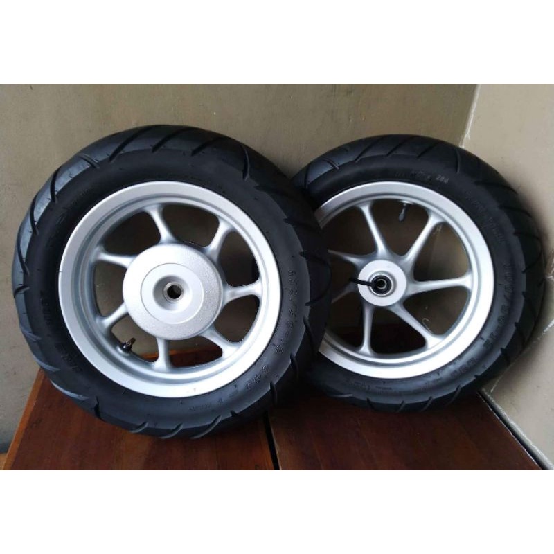 Jual Velg New Scoopy Ring 12 Silver Original | Shopee Indonesia