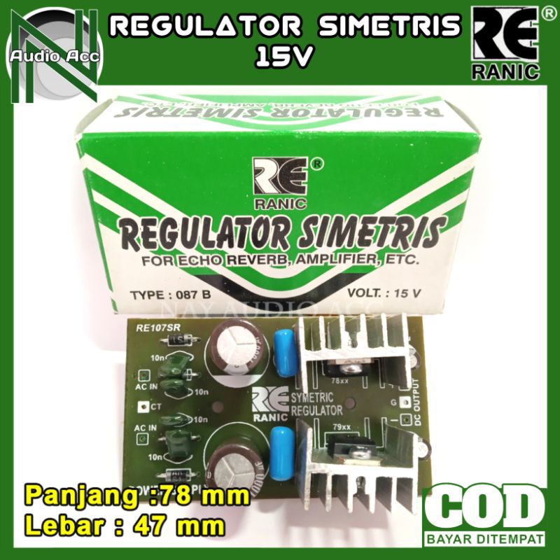 Jual Kit Regulator Simetris 15V CT | Shopee Indonesia
