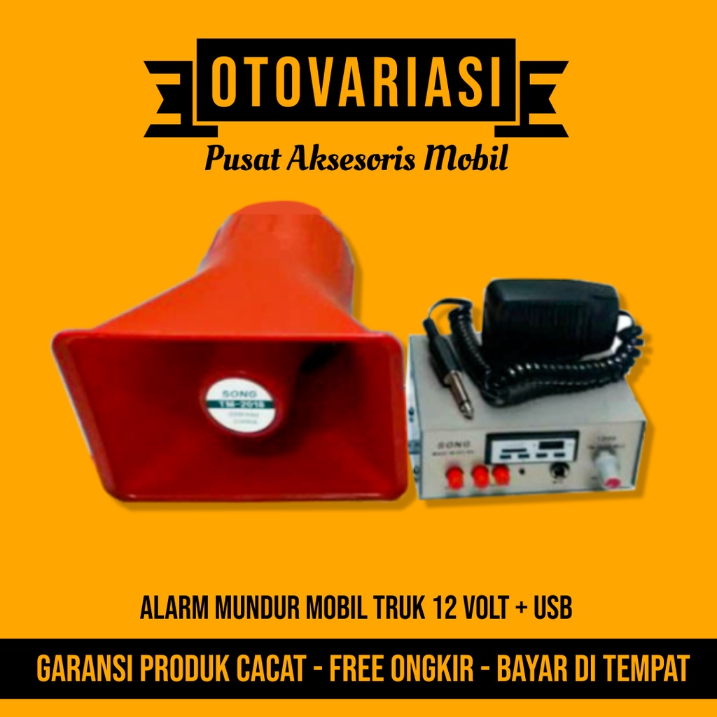 Jual Alarm Mundur Atret Klakson Horn Modul Telolet Variasi Motor Mobil ...
