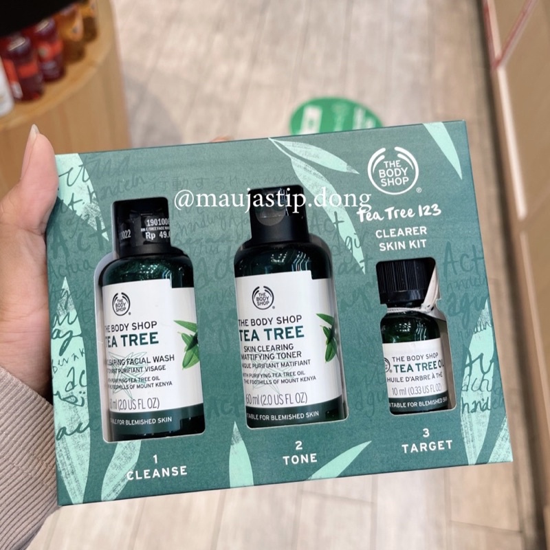Jual Gift Tea Tree Kit The Body Shop | Shopee Indonesia