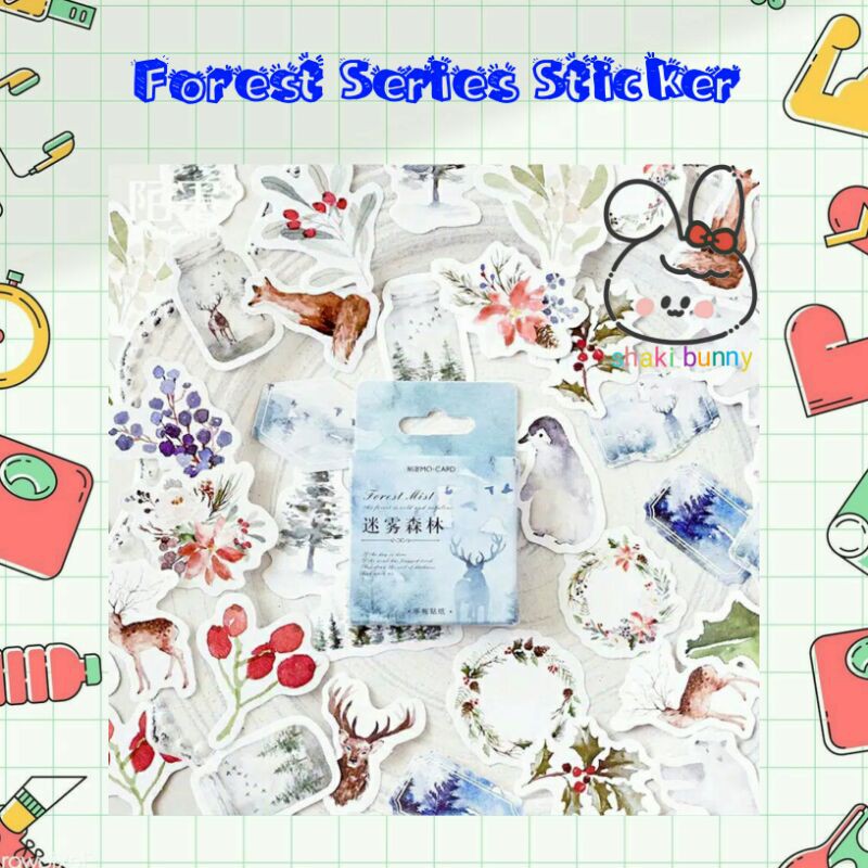Jual Sticker Kawaii Forest Series (45pcs) / Stiker Seri Hutan | Shopee ...