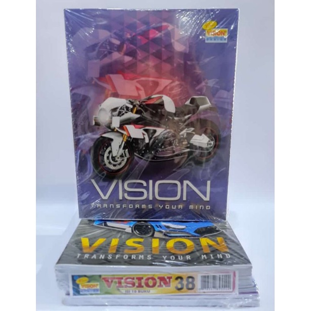 Jual Buku Tulis Vision Isi 38 (1pak/10buku) | Shopee Indonesia