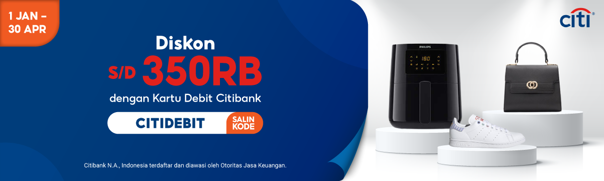 Daily Promo dengan Kartu Debit Citibank