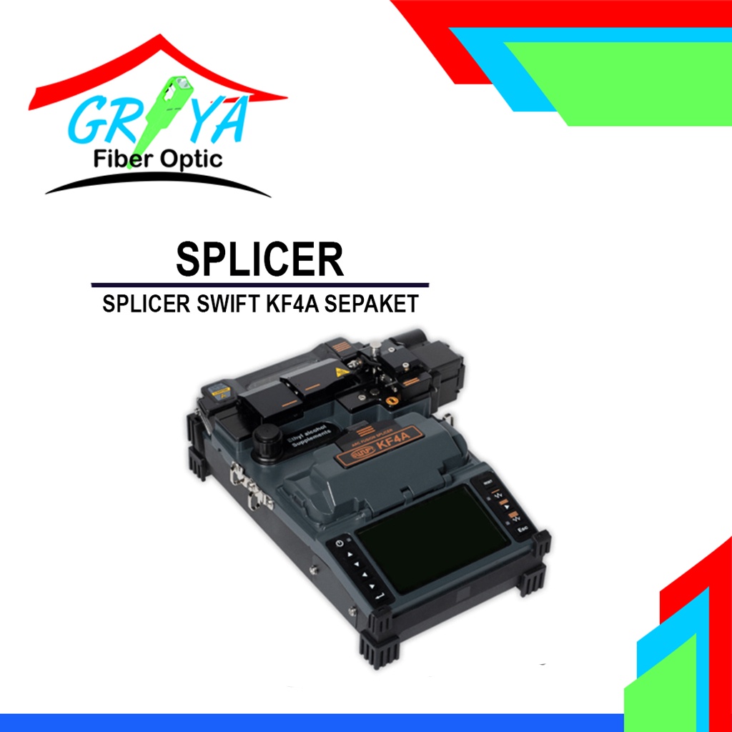 Jual fusion splicer swift - KF4A alat sambung kabel fiber optik ...
