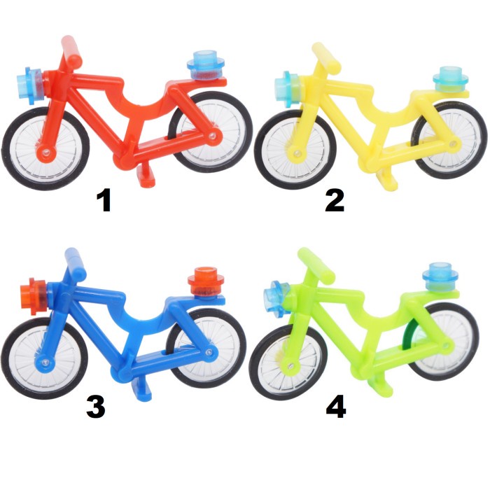 Jual City Bicycle Bike Brompton Sepeda Gowes Minifigure Lego | Shopee ...