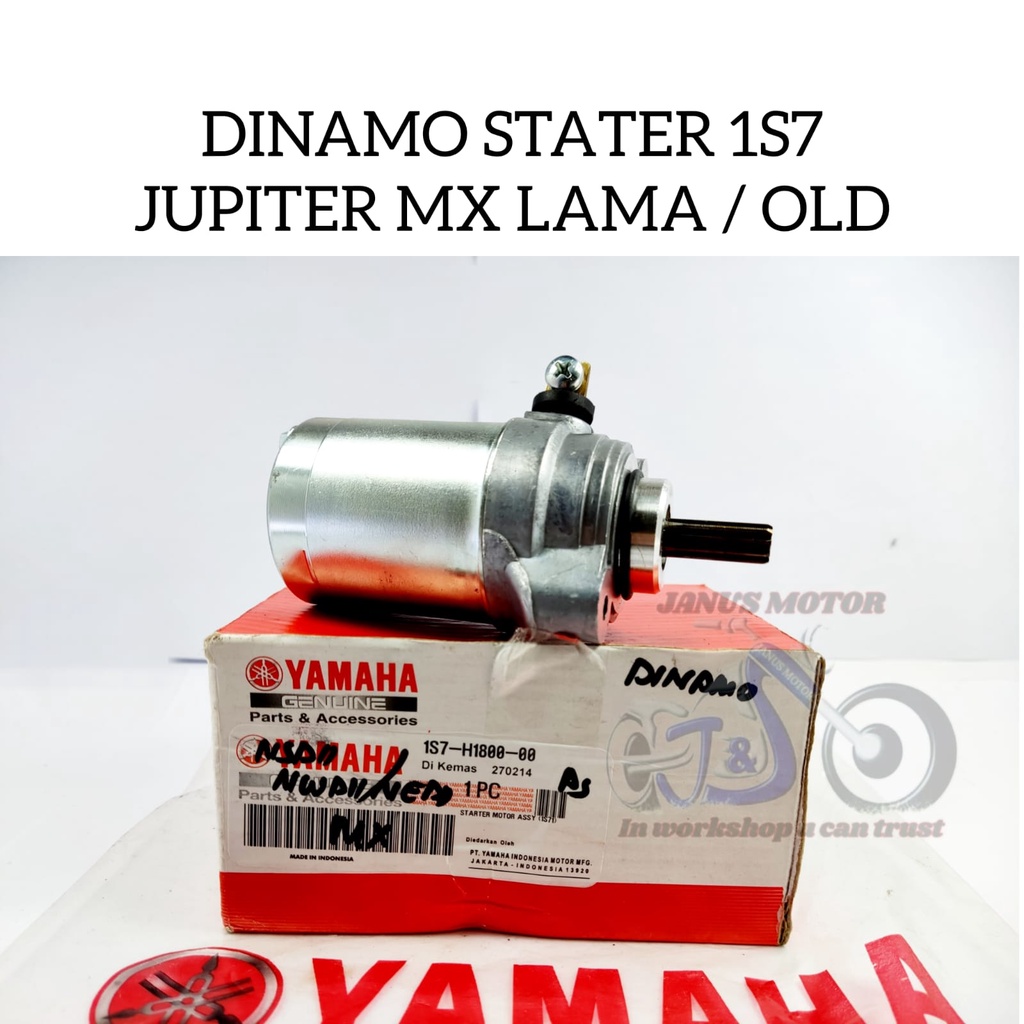 Jual DINAMO STATER YAMAHA JUPITER MX LAMA OLD 1S7 KUALITAS ORIGINAL ...