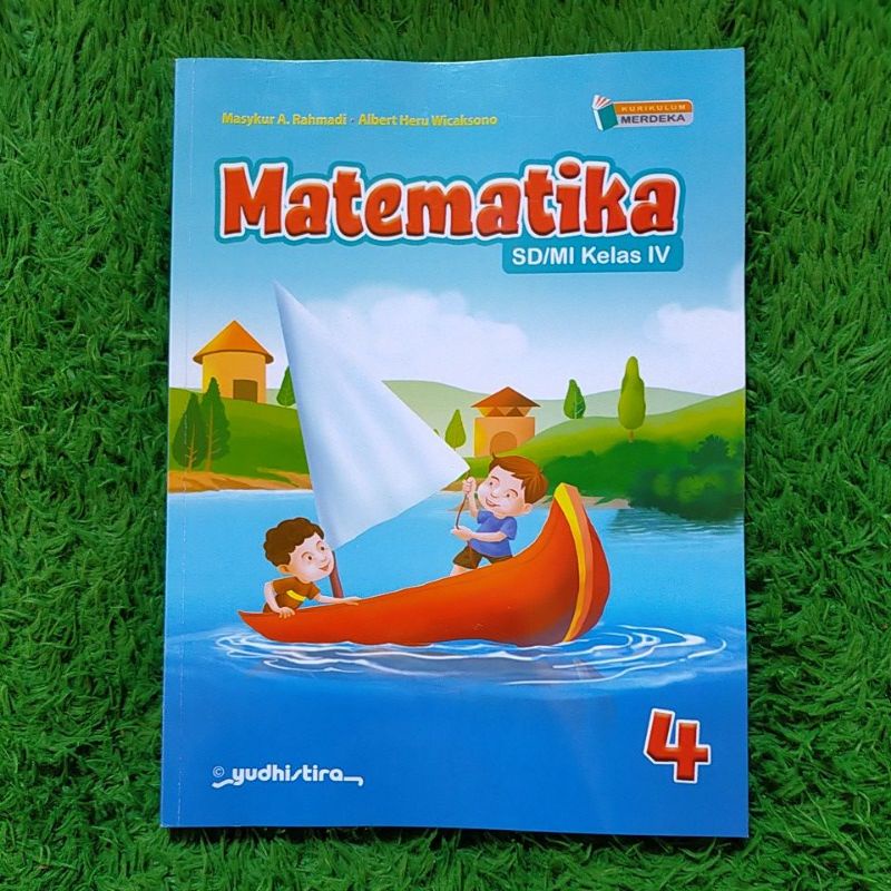 Jual ORIGINAL BUKU MATEMATIKA KELAS 4 SD KURIKULUM MERDEKA | Shopee Indonesia