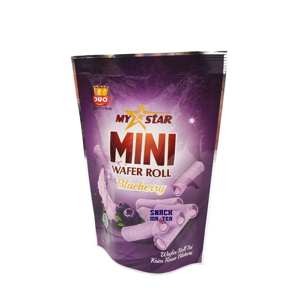 Jual My Star Mini Wafer ROLL Duosus - Netto 50 gr | Shopee Indonesia