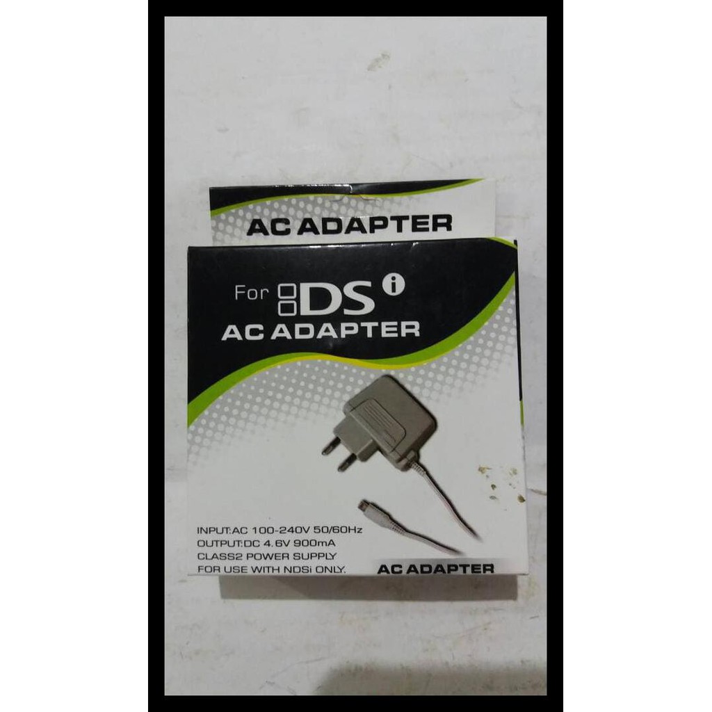 Jual Ekslusif Charger Adaptor Nintendo Ds Xl - Charger Ndsi - Xl - 3Ds ...