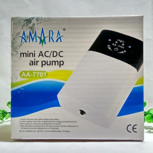 Jual AMARA AA 7701 ACDC USB/ AERATOR ACDC /AIR PUMP/ AERATOR AQUARIUM ...