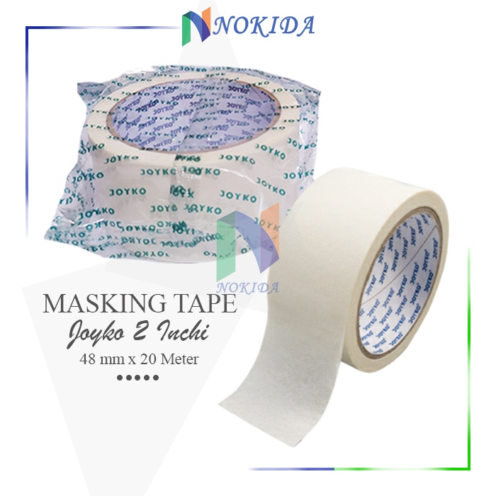 Jual Nokida Masking Tape Joyko 2 Inchi [48 mm/1 Roll] / Lakban Kertas ...