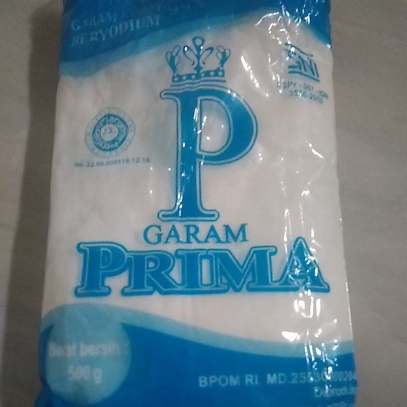Jual garam prima 500 g | Shopee Indonesia
