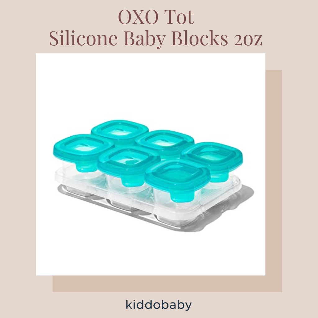 Jual OXO Tot Silicone Baby Blocks 2oz | Wadah Penyimpanan | Shopee ...