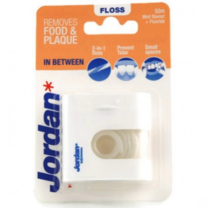 Jual Jordan Between Teeth / Dental Floss 50m (MINT) | Shopee Indonesia