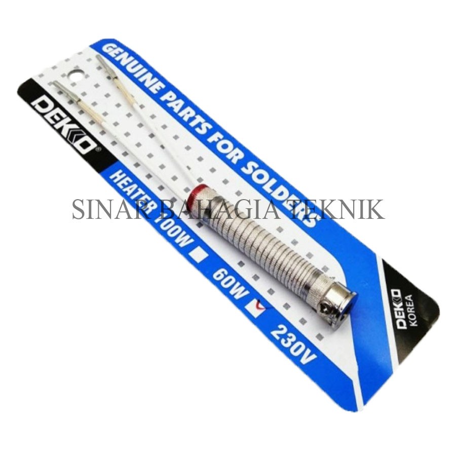 Jual DEKKO KOREA ELEMEN SOLDER 60W DS60N - ELEMENT 60 W - HEATER ...