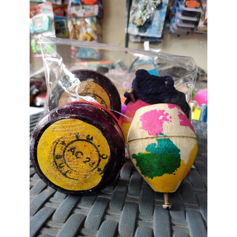 Jual MAINAN TRADISIONAL PANGGAL & YOYO KAYU | Shopee Indonesia