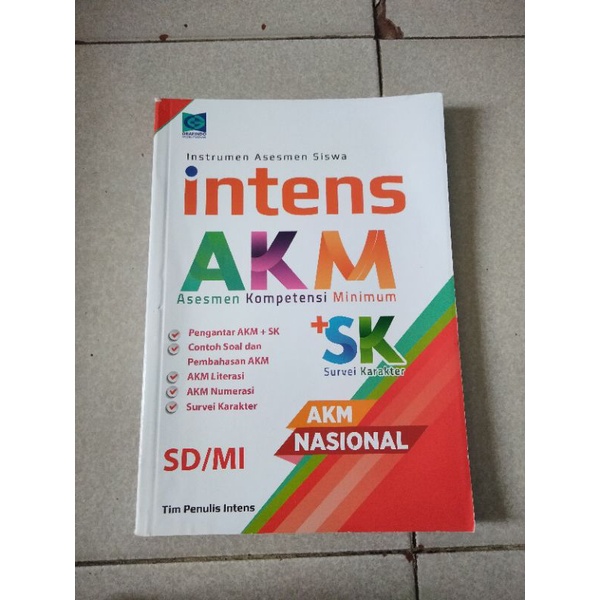 Jual buku intens AKM +SK untuk SD grafindo | Shopee Indonesia