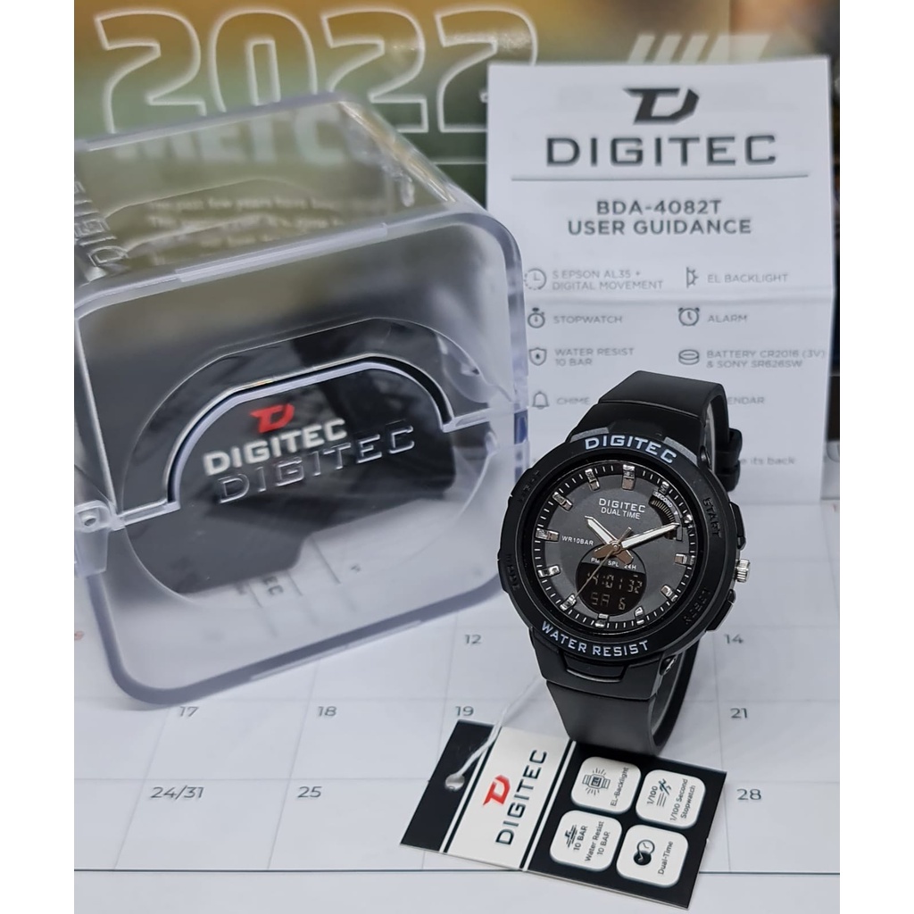 Jual Jam Tangan DIGITEC DG 4082 / DG4082 / DG 4082T / DG 4082 / DA 4082 ...