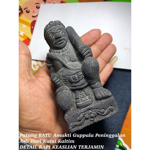 Jual Patung Kuno Peninggalan Amukti Gupalla Asli Bahan Batu Alam ...