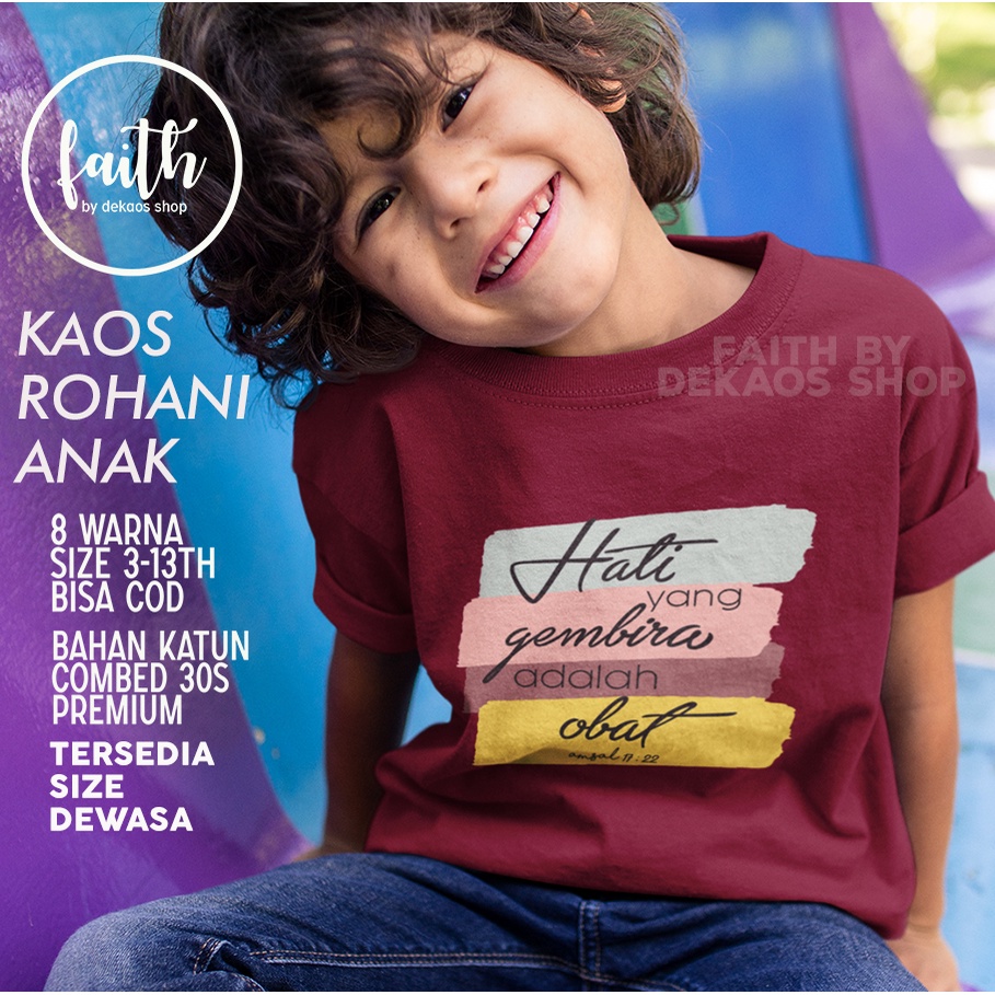 Jual KAOS ROHANI ANAK / KAOS PASKAH / KAOS NATAL ANAK / KAOS ROHANI ... Jual KAOS ROHANI ANAK / KAOS PASKAH / KAOS NATAL ANAK / KAOS ROHANI ...