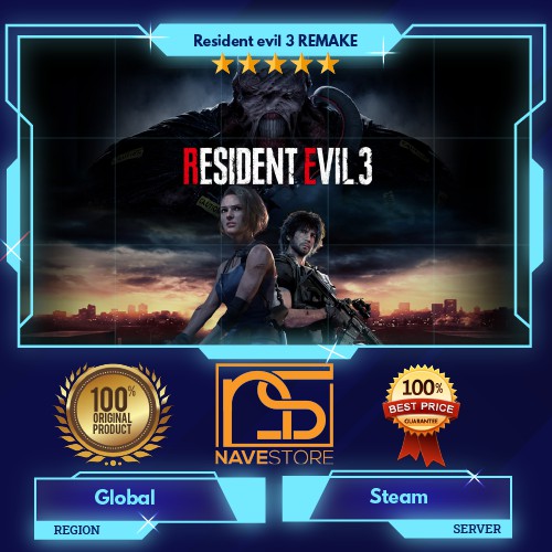 Jual Resident evil 3 pc original key Resident evil 3 remake pc | Shopee ...
