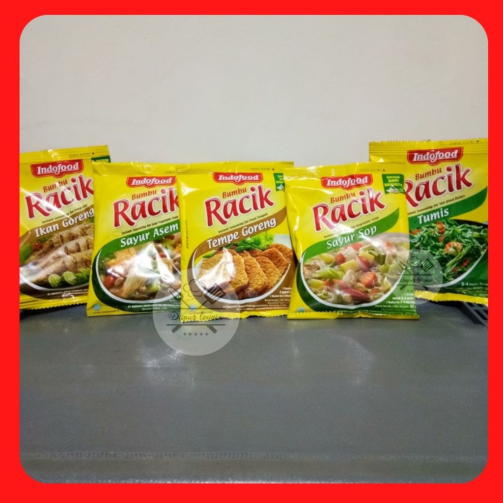 Jual Aneka Bumbu Racik Serbaguna Instan Indofood Kemasan Sachet Bumbu ...