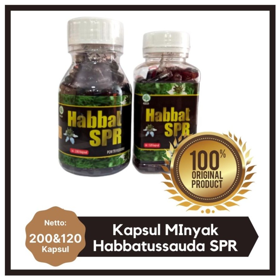 Jual Habbat SPR 60, 120, 200 kps / Habbat Super / Minyak Habbatussauda ...