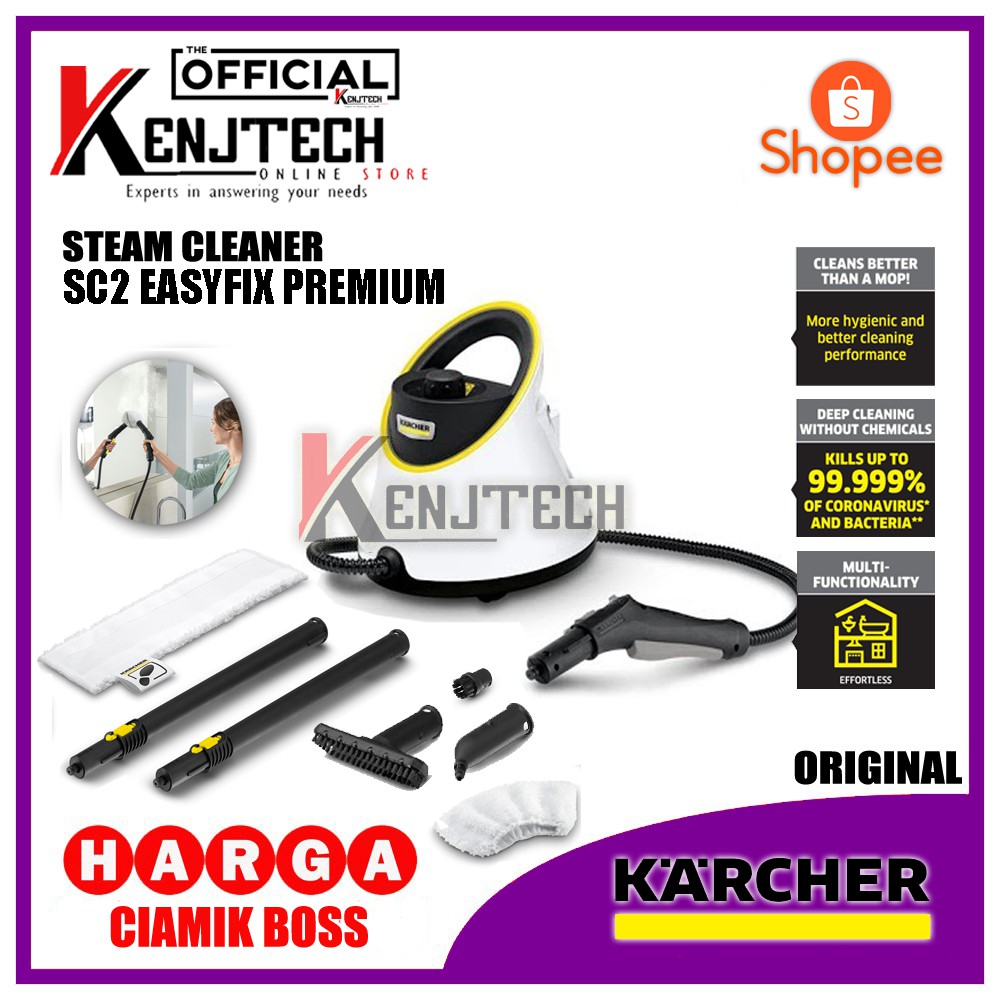 Jual Steam Cleaner Karcher SC2 Deluxe EasyFix Premium | alat mesin uap panas Karcher SC 2 ...