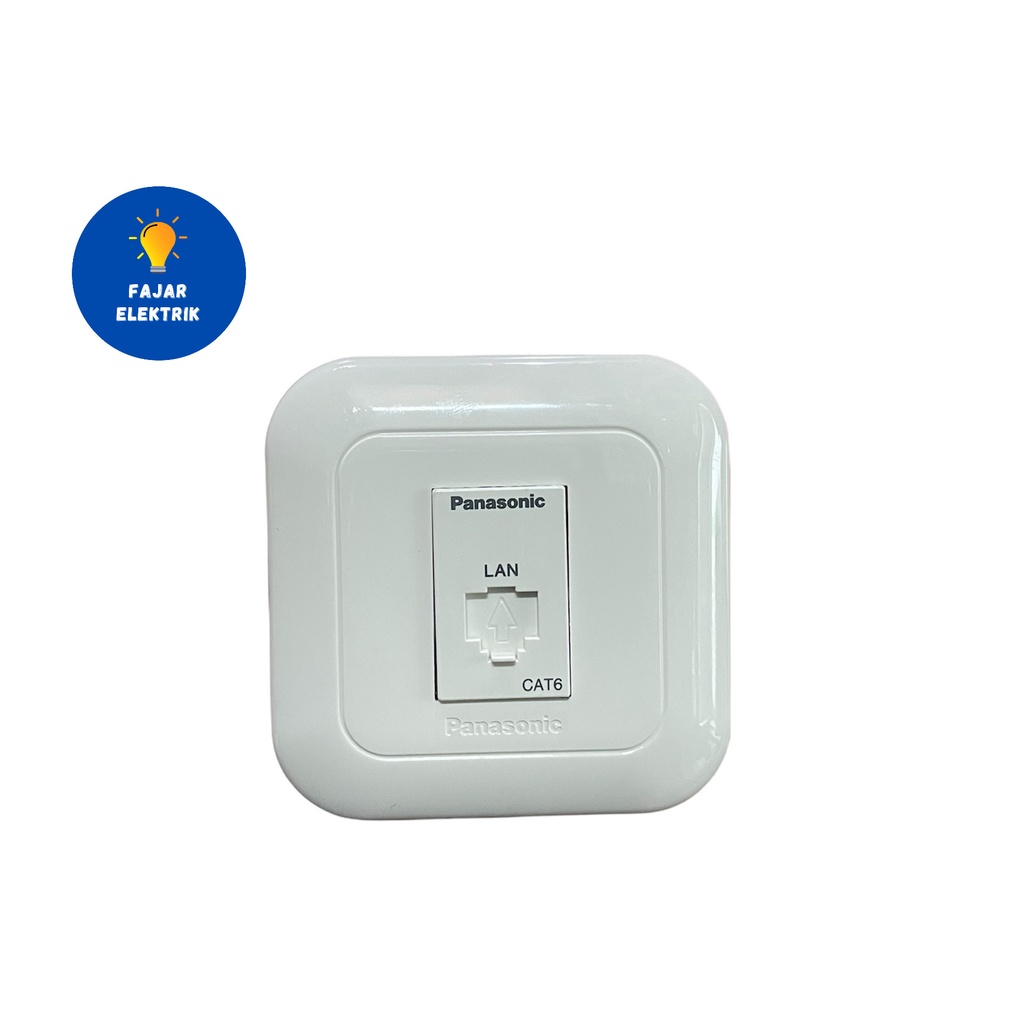 Jual PANASONIC SAKLAR OUTLET DATA CAT 6 WIDE SERIES | Shopee Indonesia