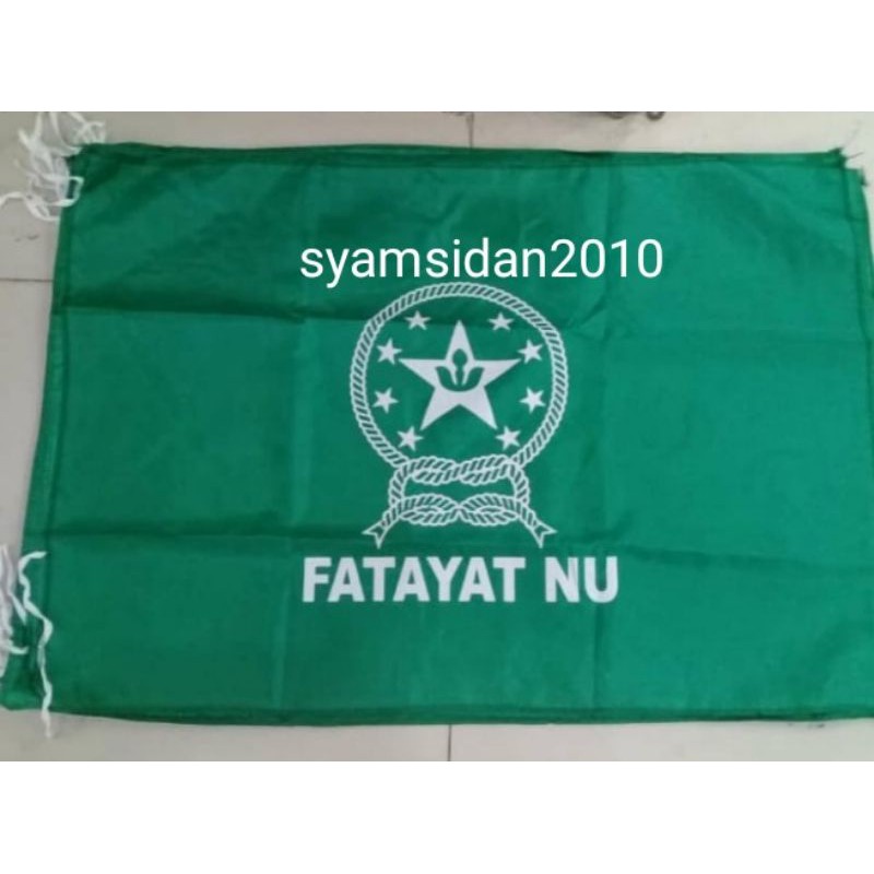 Jual BENDERA FATAYAT NU UKURAN 60x90cm per 50 lembar | Shopee Indonesia