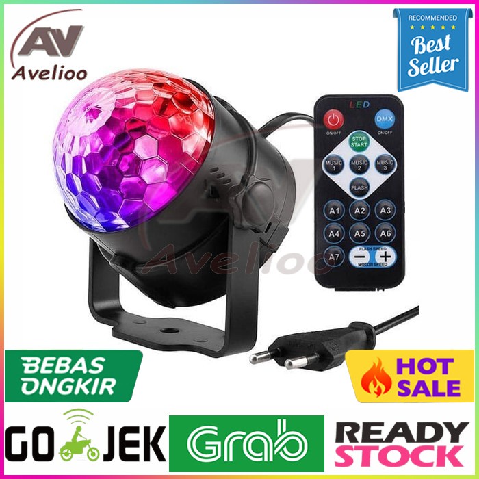 Jual Lampu Disko DJ / Disco + Remote AgM proyektor | Shopee Indonesia