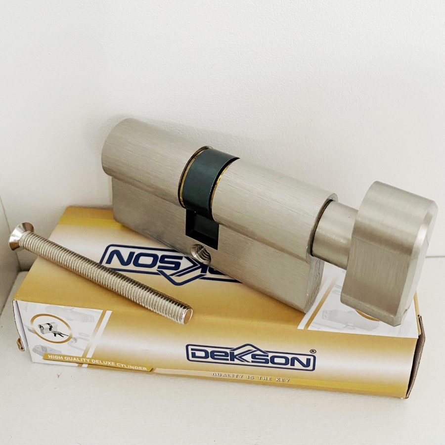 Jual Cylinder Dekkson BK 60mm Silinder Dekson BK 60mm Kunci Knop Putar Cyl BK DL 60 SN Dekkson ...